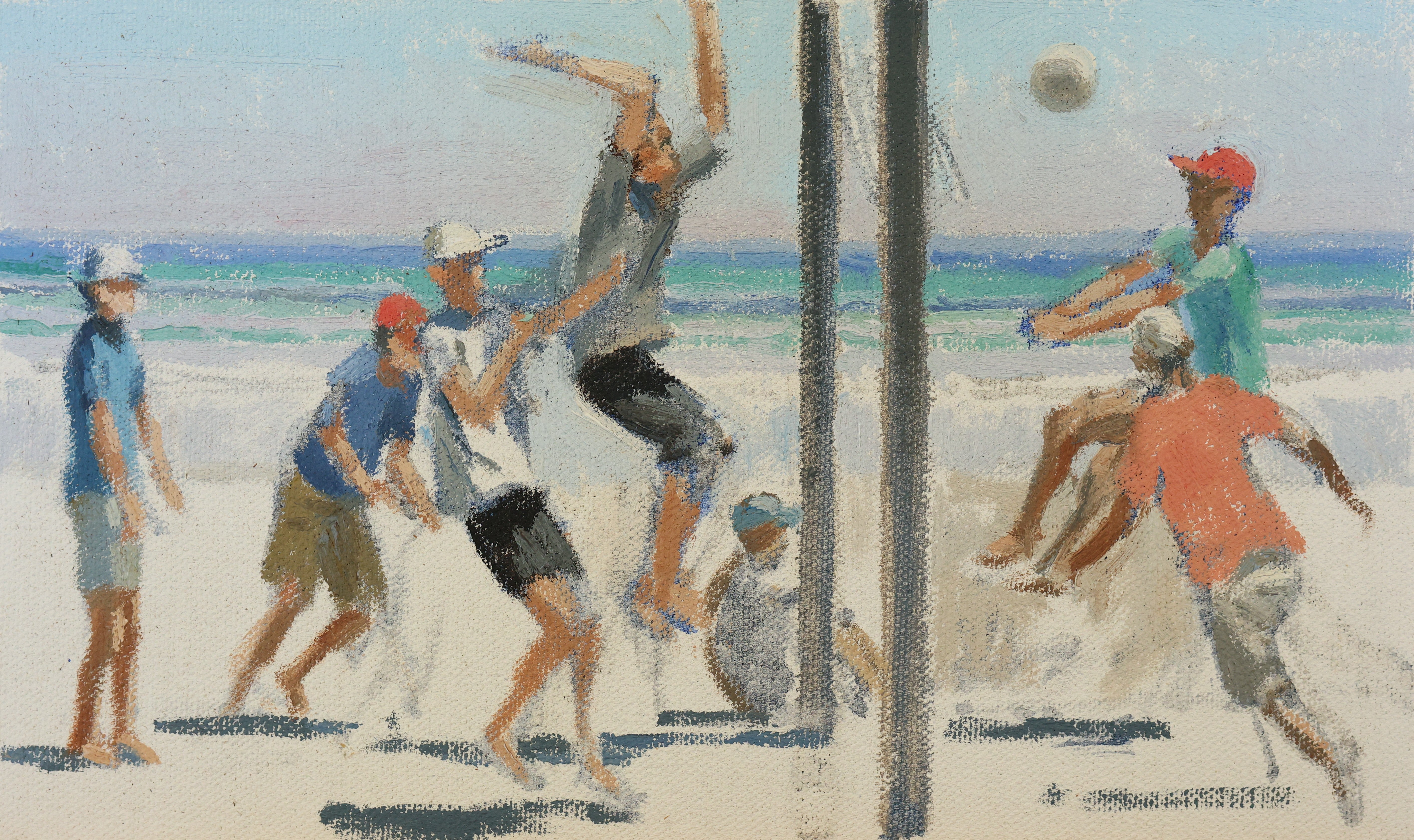 Beach Volleyball - Hugo Shaw | Smartart – smartart art gallery